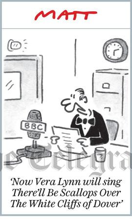 36774760-Matt Cartoon BBC Now Vera Lynn will sing There ll Be Scallops ...