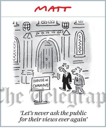 37507348-Matt Cartoon House of Commons Let s never ask the public for ...
