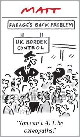 30523832-Matt Cartoon : Nigel Farage back Problem : You can t all be ...