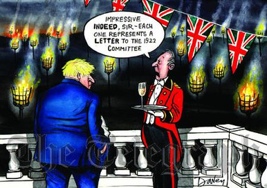 39465560-Davey Cartoon Impressive indeed, Sir - each one represents a ...