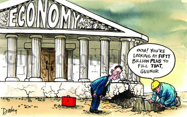 39600402-Davey Cartoon Economy Ooh! You re looking at fifty billion ...