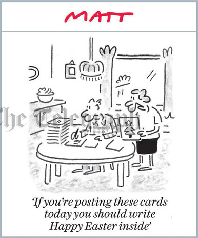 39628785-Matt Cartoon If your posting these cards today you should ...