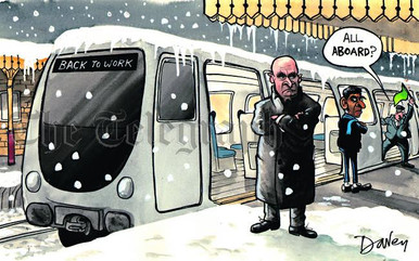 39631778-Davey Cartoon Back To Work All Aboard? - Telegraph | Newsprints