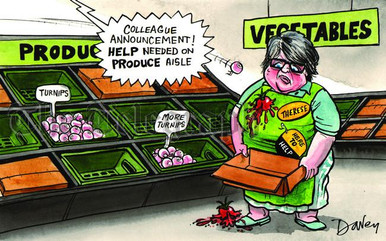 39665058-Davey Cartoon Produce, Vegetables Therese Here To Help ...