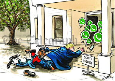39723821-Davey Cartoon Covid Inquiry - Telegraph | Newsprints