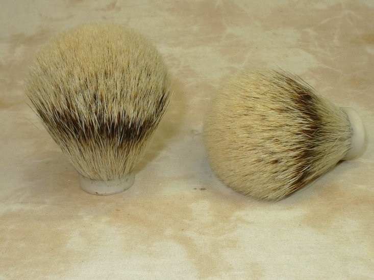 High Mountain White badger knot