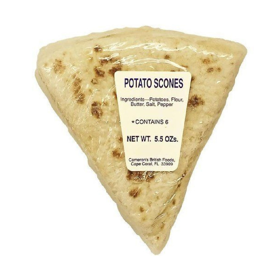 Camerons Potato Scones 6pk - 160g, Traditional Potato Scones, Scottish ...