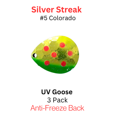 Silver Streak Blades Colorado #5 Goose - walleyesupply.com
