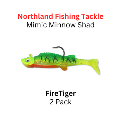 Northland Fishing Tackle 1/8oz Firetiger Mimic Minnow Shad