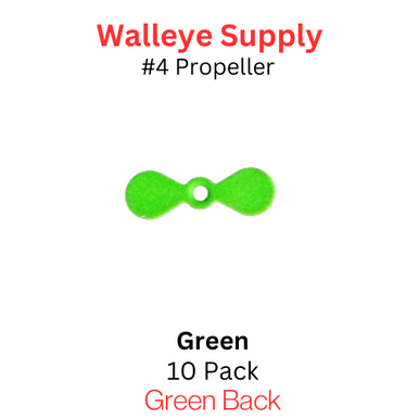 # 4 GREEN PROPELLER - walleyesupply.com