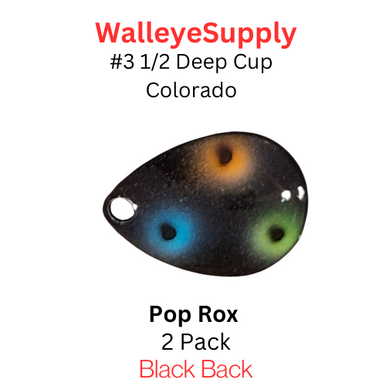 Walleye Supply Customs Pop Rox #3 1/2 Deep Cup Colorado - walleyesupply.com