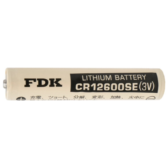 FDK Sanyo CR12600SE 3 Volt Laser 2N Lithium Battery