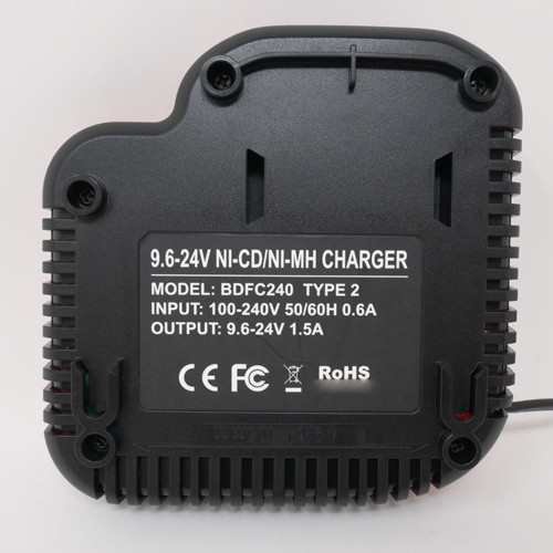 Black & Decker 9.6-24 Volt 1.5A NiMH/NiCd Replacement Battery Charger