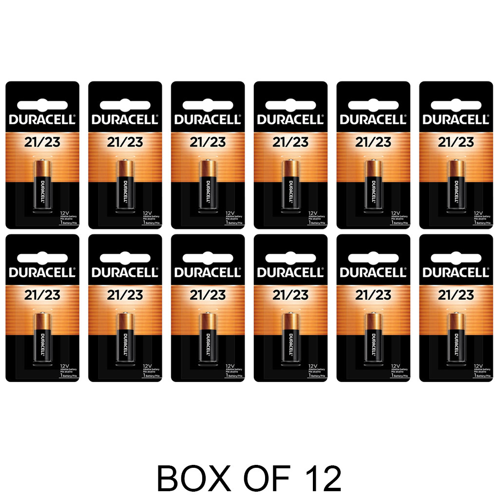 12-Pack 21/23 Duracell 12 Volt Alkaline Batteries