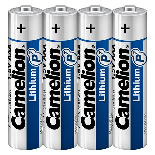 4-Pack AAA Camelion Lithium Batteries (L92 Replacement)