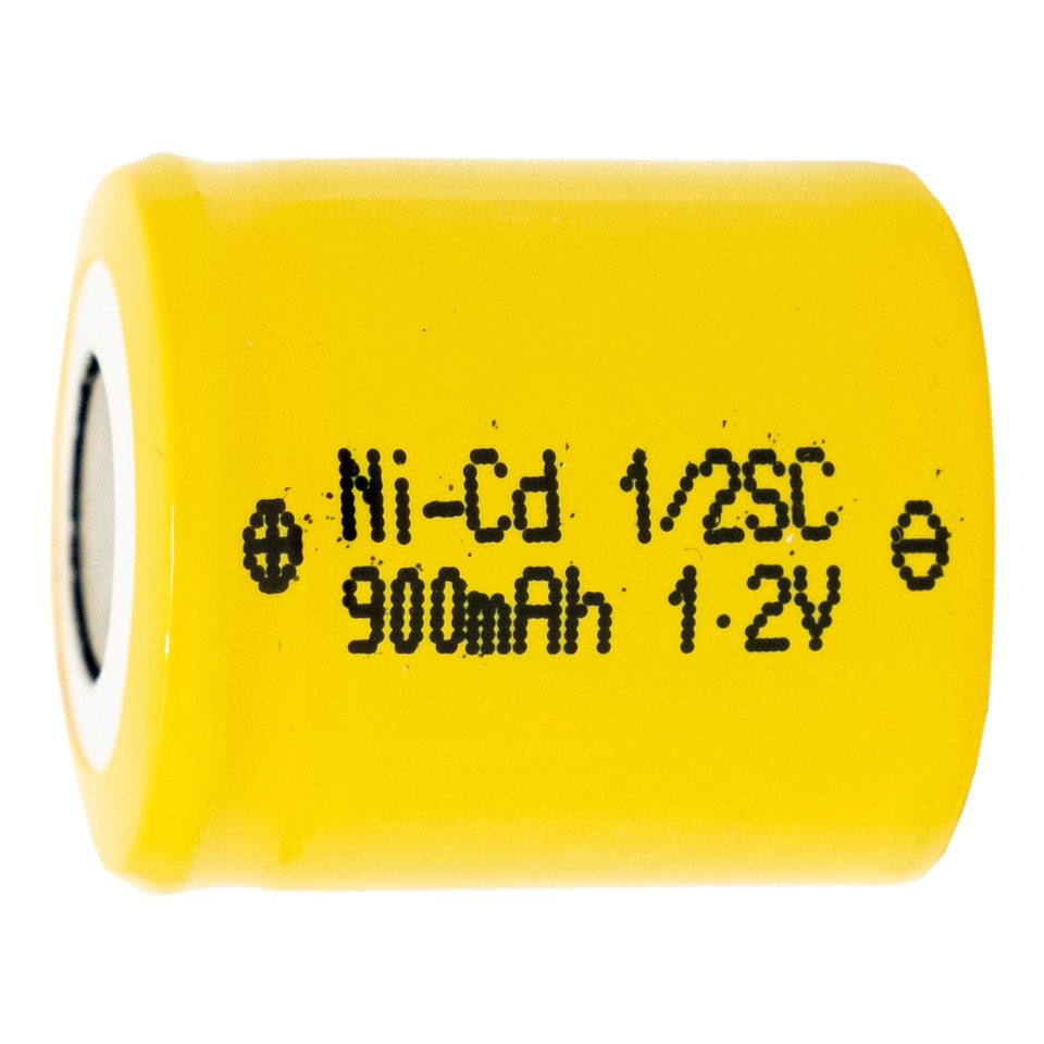 1/2 Sub C NiCd Battery (900 mAh)