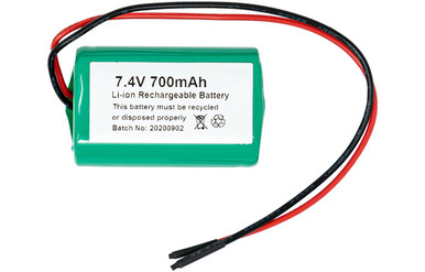 7.2V 700 mAh Li-Ion 14430 Battery Pack - With Protection IC