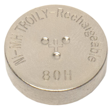 80H 1.2V 80mAh NiMH Button Battery