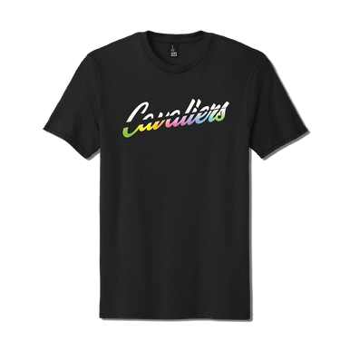 Cavaliers Rainbow Script T-Shirt
