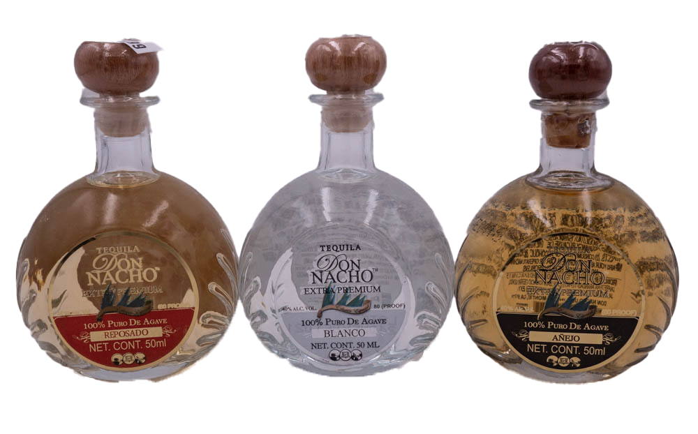 Don Nacho Extra Premium Tequila Set (Mini) 50ml - Old Town Tequila