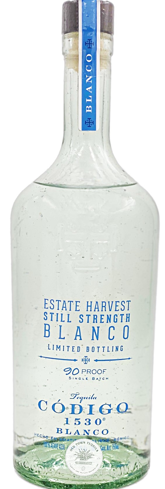 Código 1530 Blanco Still Strength Tequila - Old Town Tequila