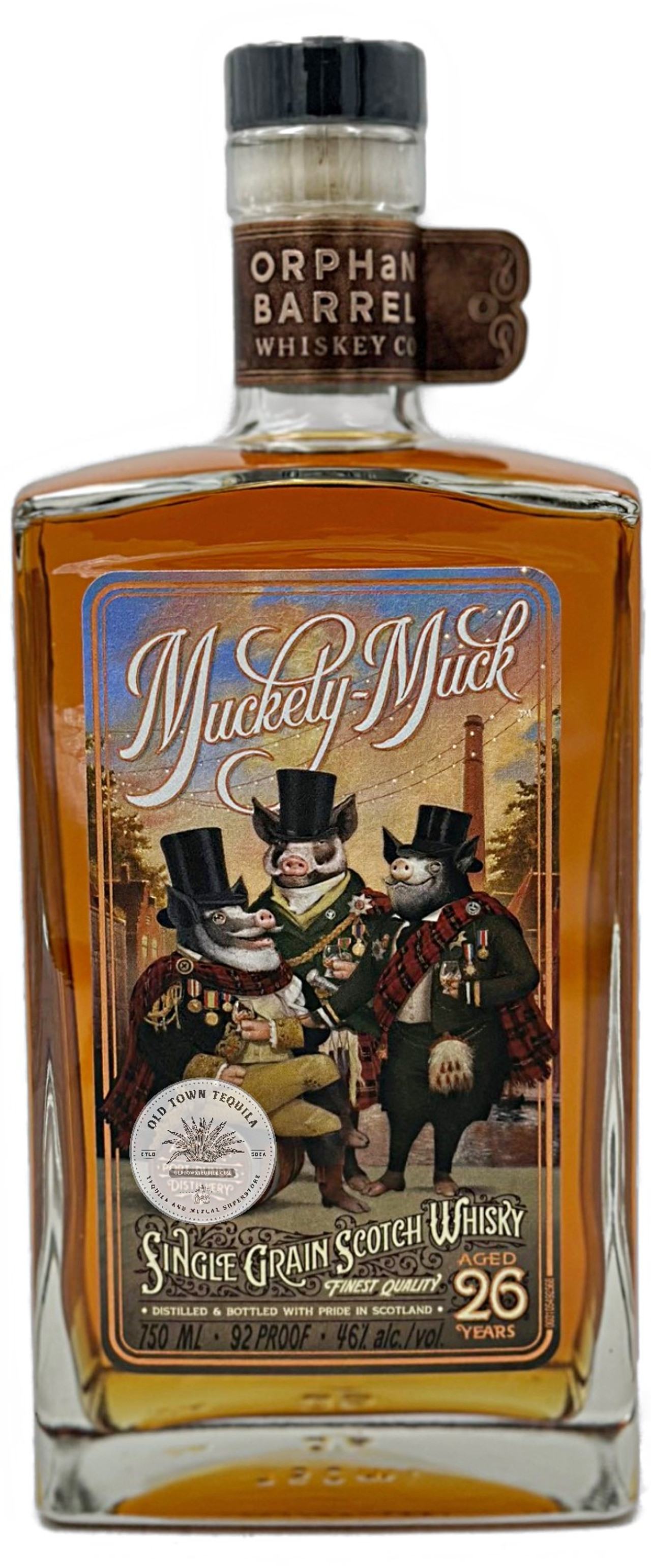 Orphan Barrel 26 Year Old Muckety Muck Single Grain Scotch Whisky Old