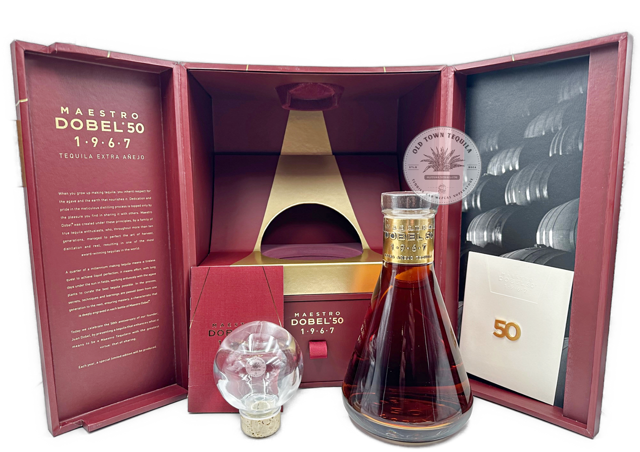 Maestro Dobel 50 Silver Oak Extra Añejo Anniversary Edition - Old Town Tequila