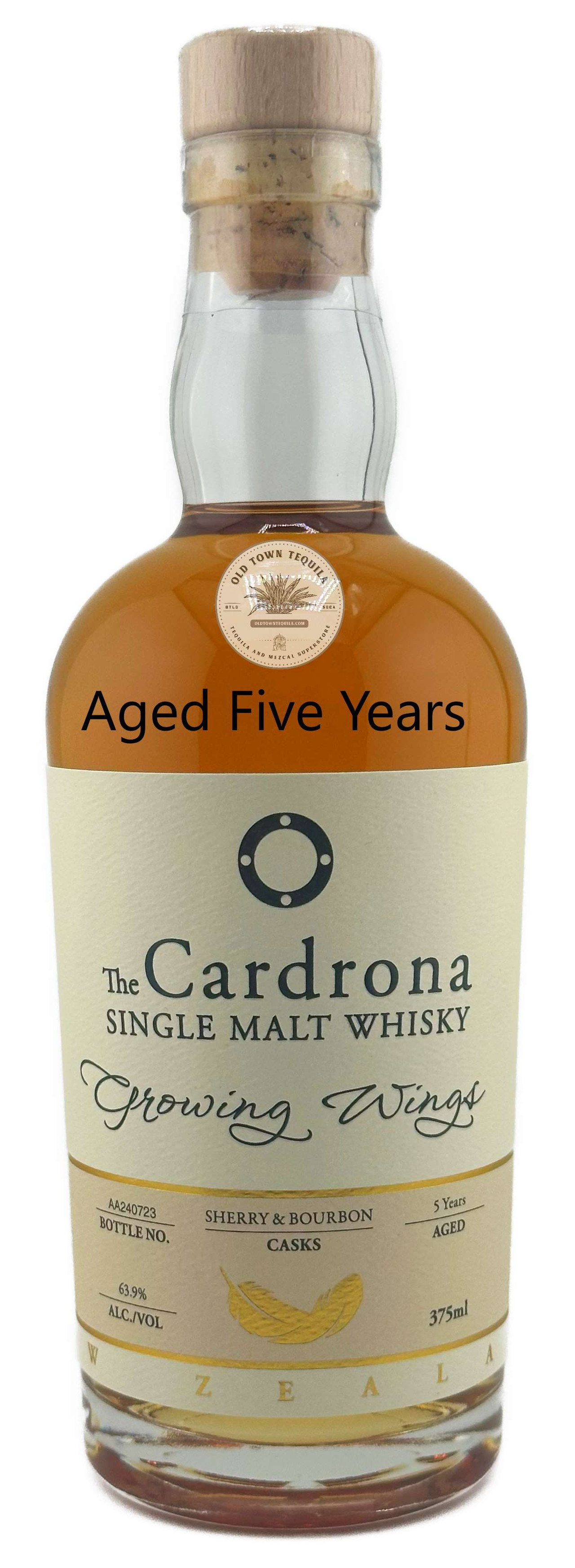 The Cardrona 5 Yr Growing Wings Single Malt Whisky 375ml - Old Town Tequila