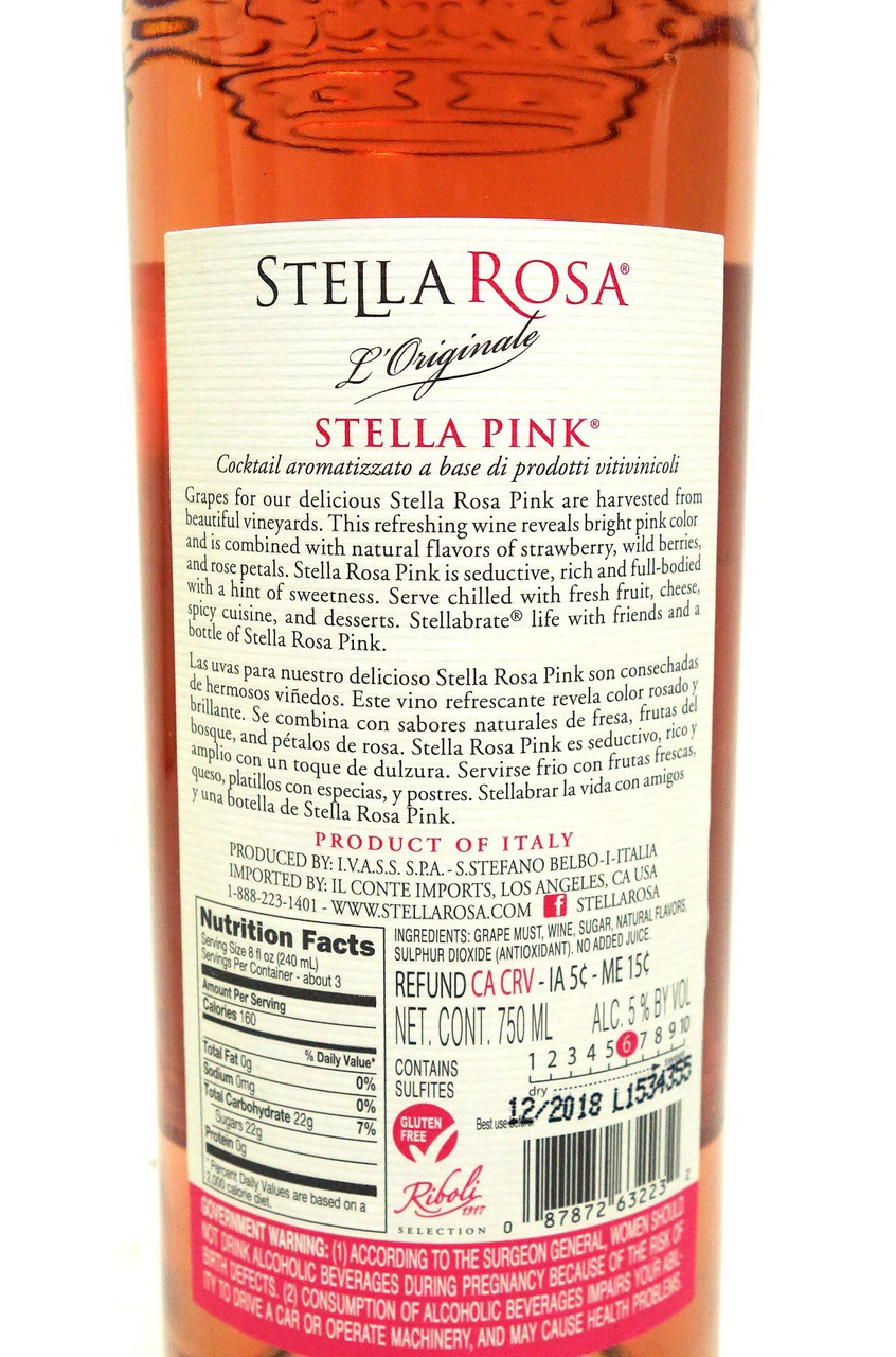 STELLA ROSA PINK - Old Town Tequila