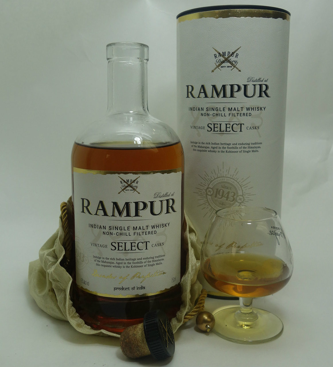RAMPUR SINGLE MALT INDIAN WHISKY - Old Town Tequila