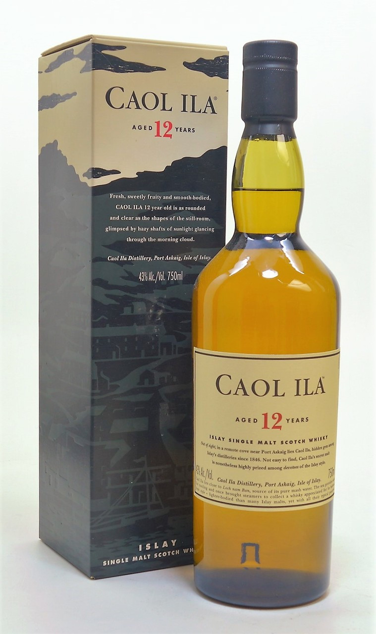 Caol Ila Single Malt Scotch 12 years - Old Town Tequila