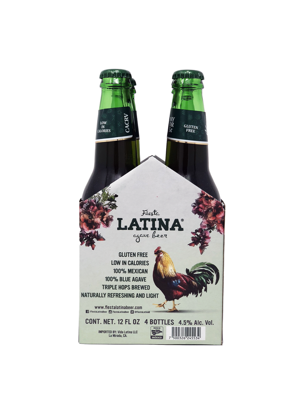 Fiesta Latina Agave Beer 4PK - Old Town Tequila