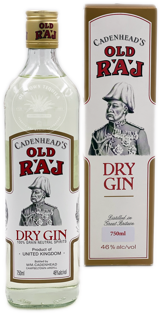 Cadenhead's Old Raj Dry Gin Red Label 750ml - Old Town Tequila