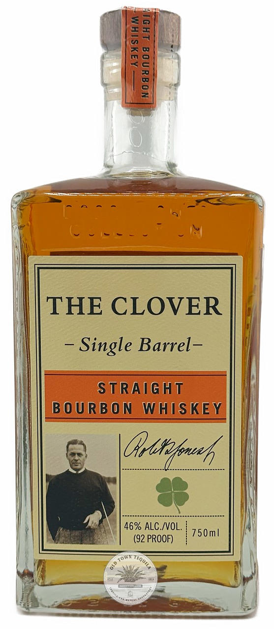 The Clover Single Barrel Straight Bourbon Whiskey - Old Town Tequila
