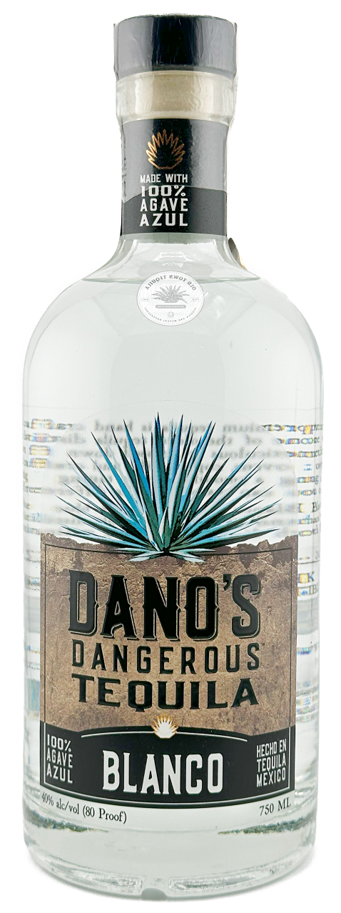 Dano's Dangerous Blanco Tequila - Old Town Tequila