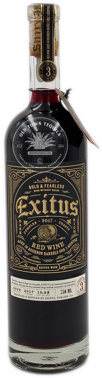 Exitus 2017 Red Wine - Old Town Tequila