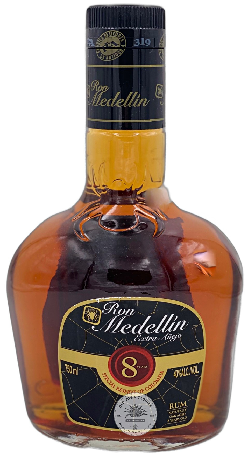 Ron Medellin Rum Extra Anejo 8 Year - Old Town Tequila