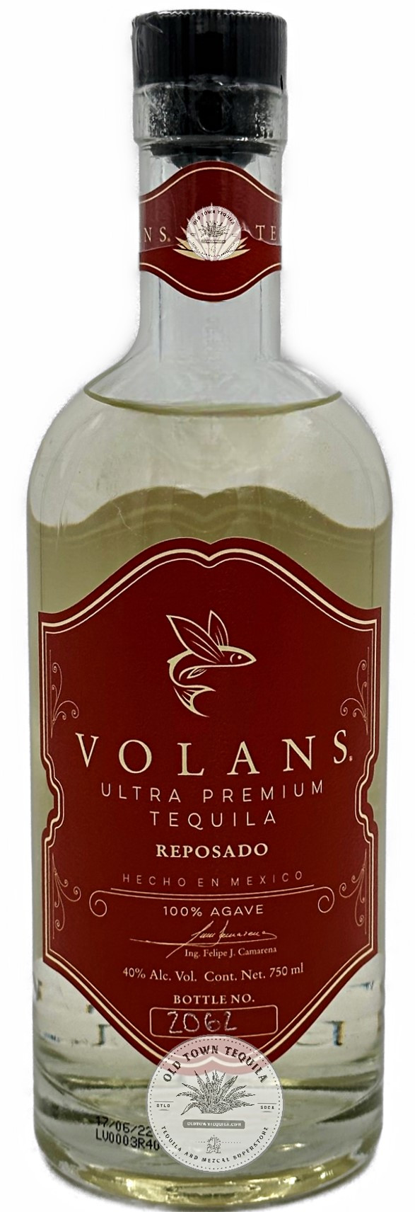 Volans Reposado Tequila 750ml - Old Town Tequila
