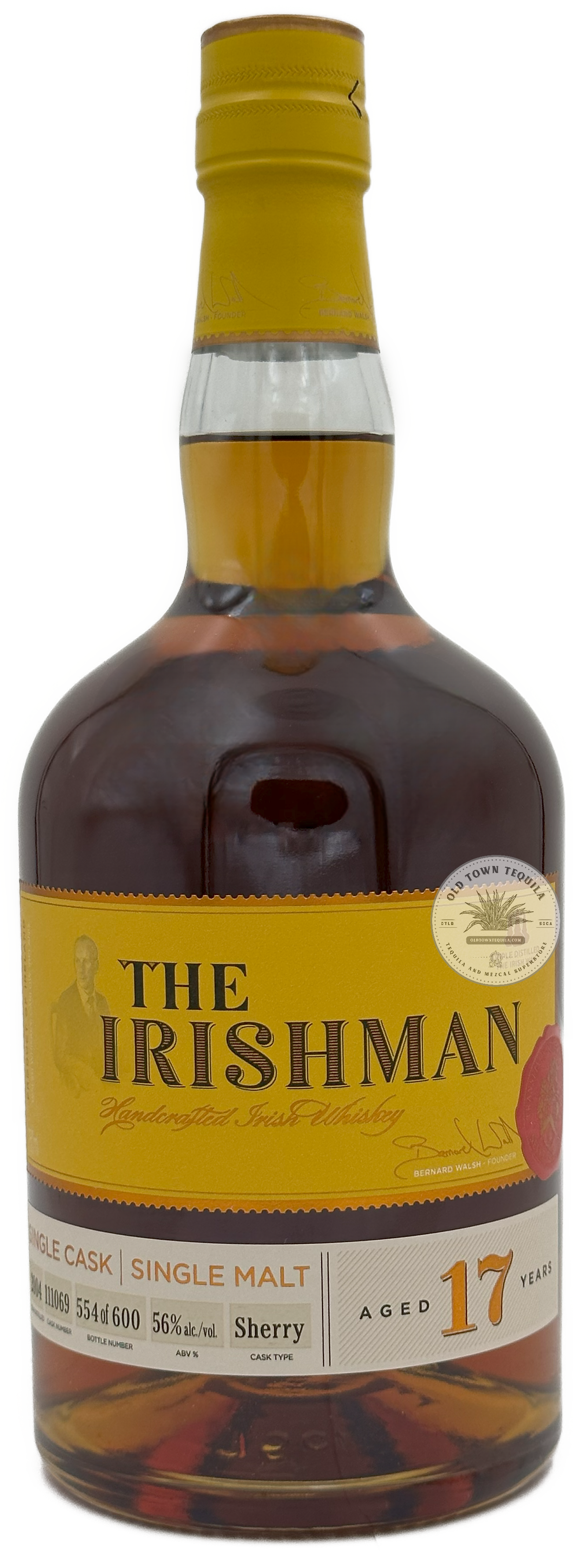 The Irishman Single Malt 17 Year Old - Old Town Tequila