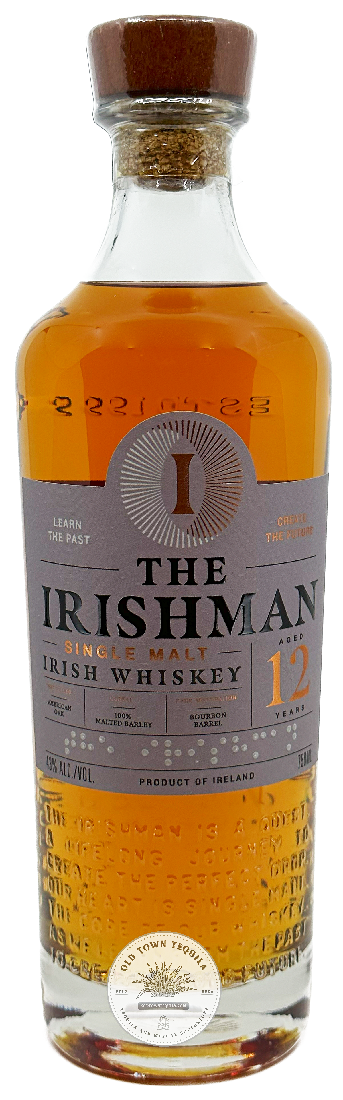 The Irishman 12 Year Old Single Malt Irish Whiskey - Old Town Tequila