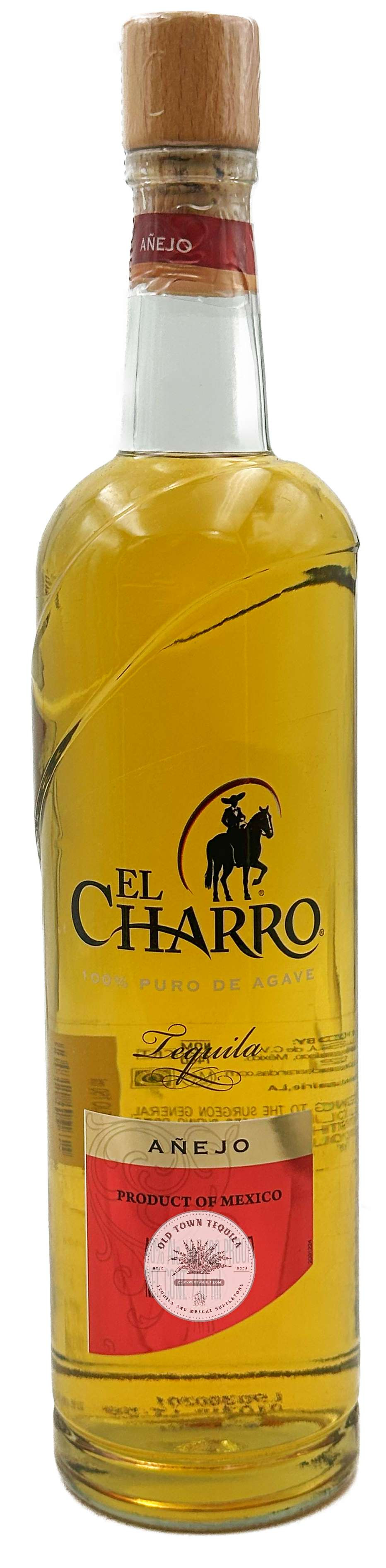El Charro Anejo Tequila 750ml - Old Town Tequila