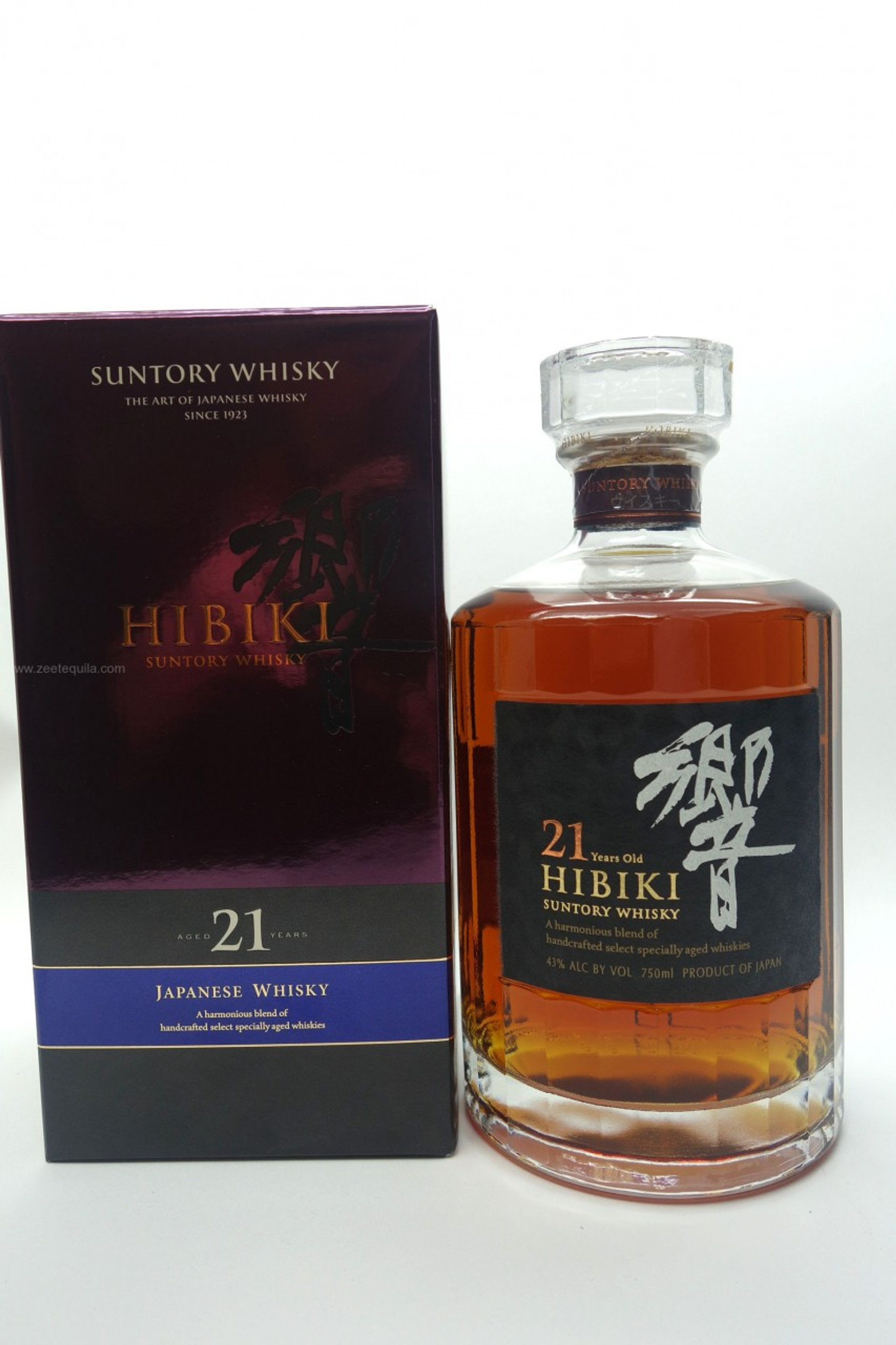 SUNTORY HIBIKI 21 YEARS JAPANESE WHISKY - Old Town Tequila