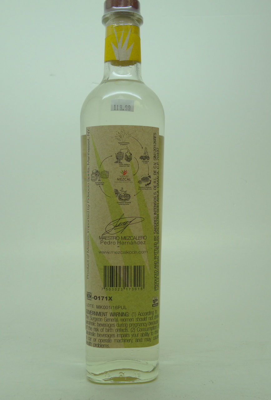 El De Bateo Mezcal Artesanal Joven 1l - Old Town Tequila