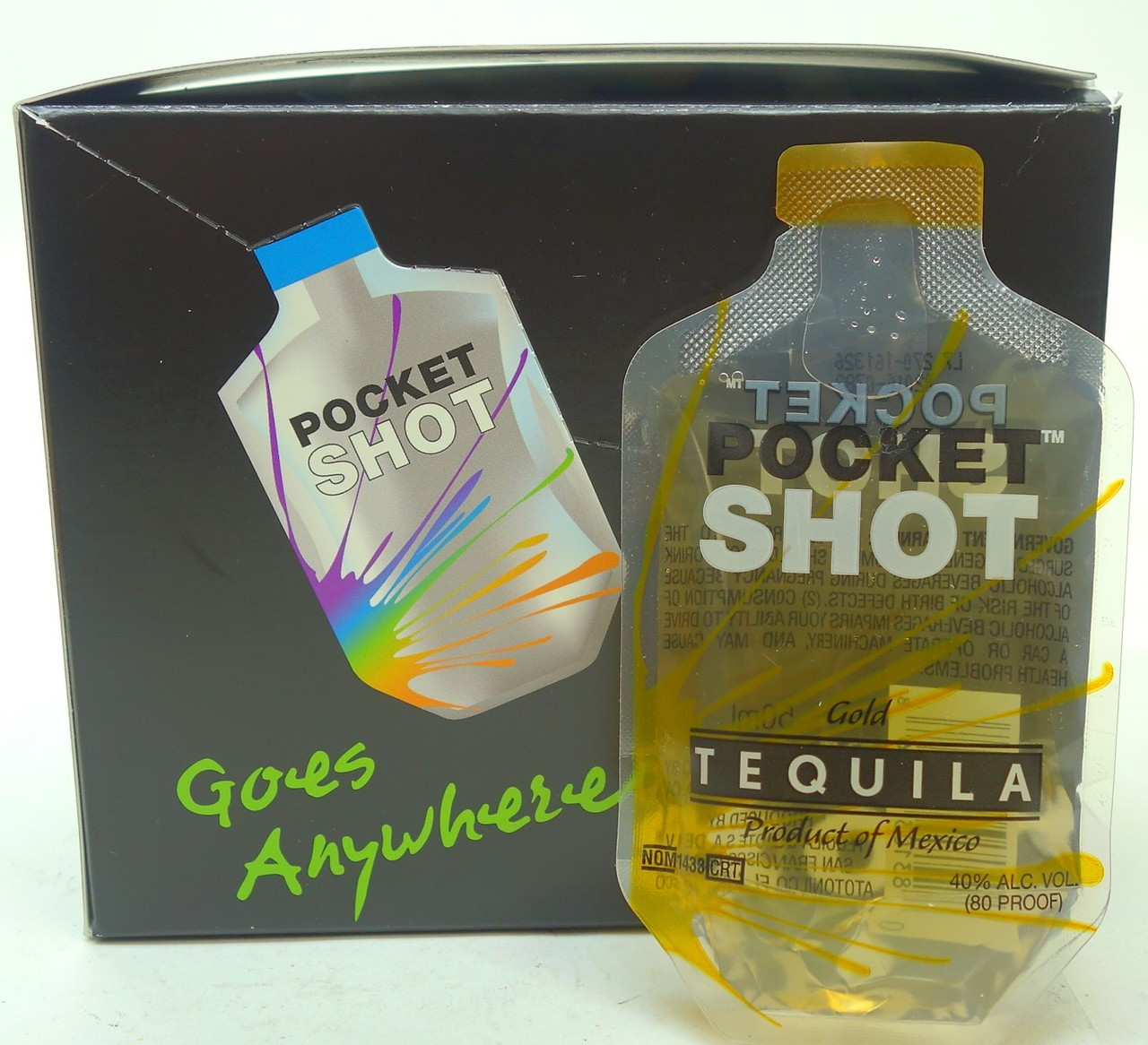 POCKET SHOT GOLD TEQUILA SIX 50ML - Old Town Tequila