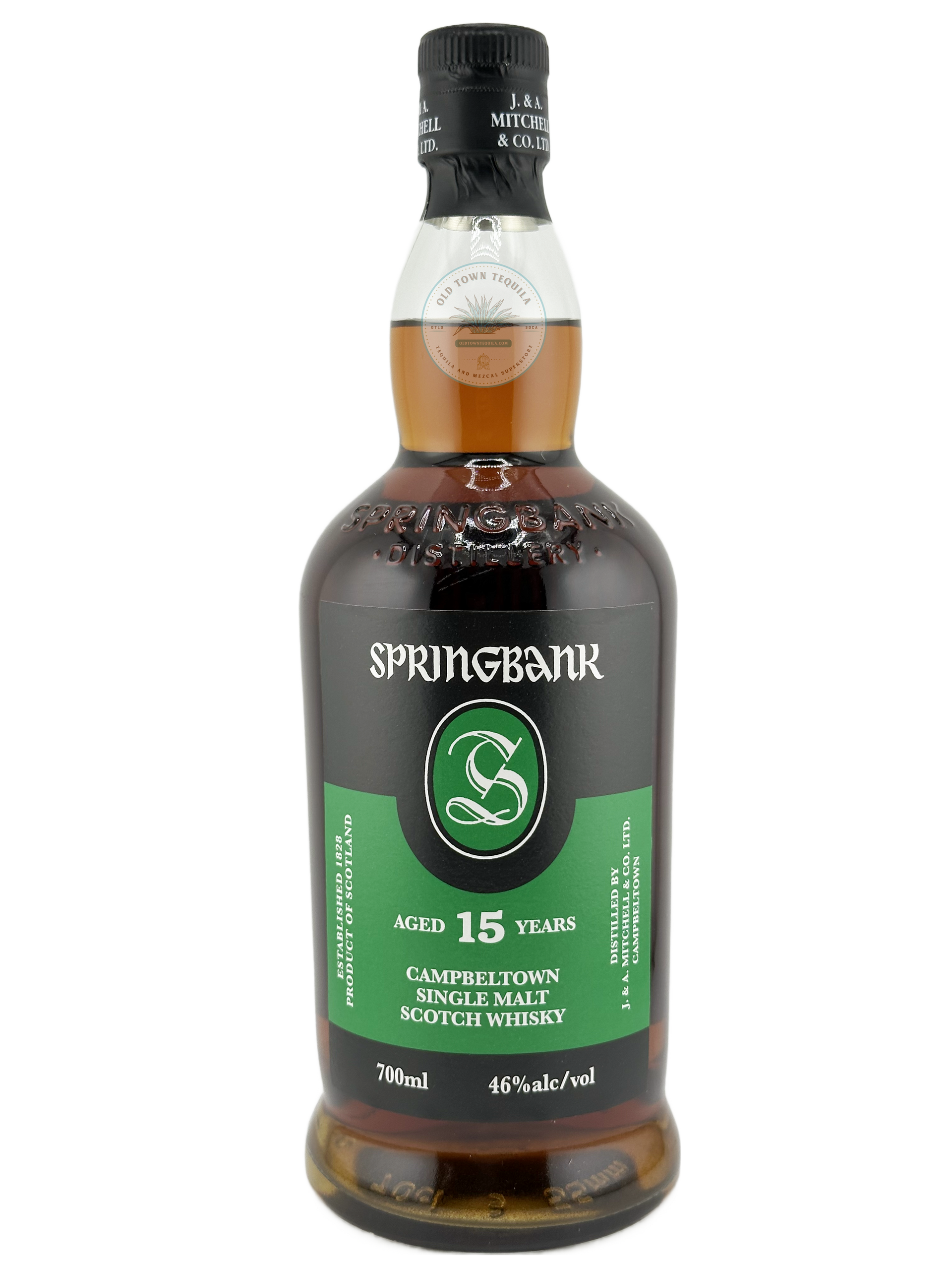 Springbank Aged 15 Years Single Malt Scotch Whisky - Old Town Tequila