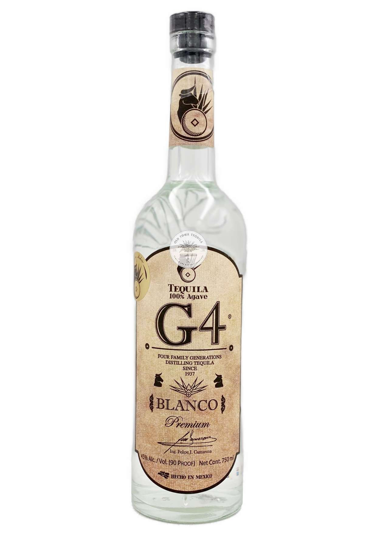 G4 Blanco Tequila 750ml - Old Town Tequila