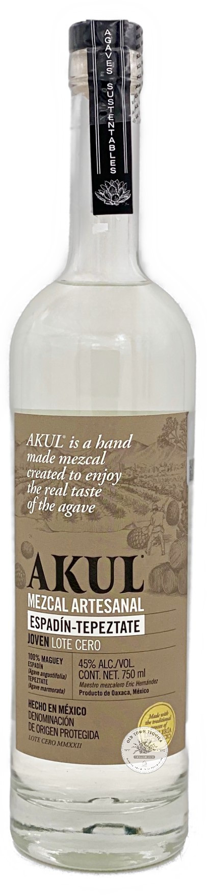 Akul Mezcal Ensamble Espadín-Tepeztate - Old Town Tequila