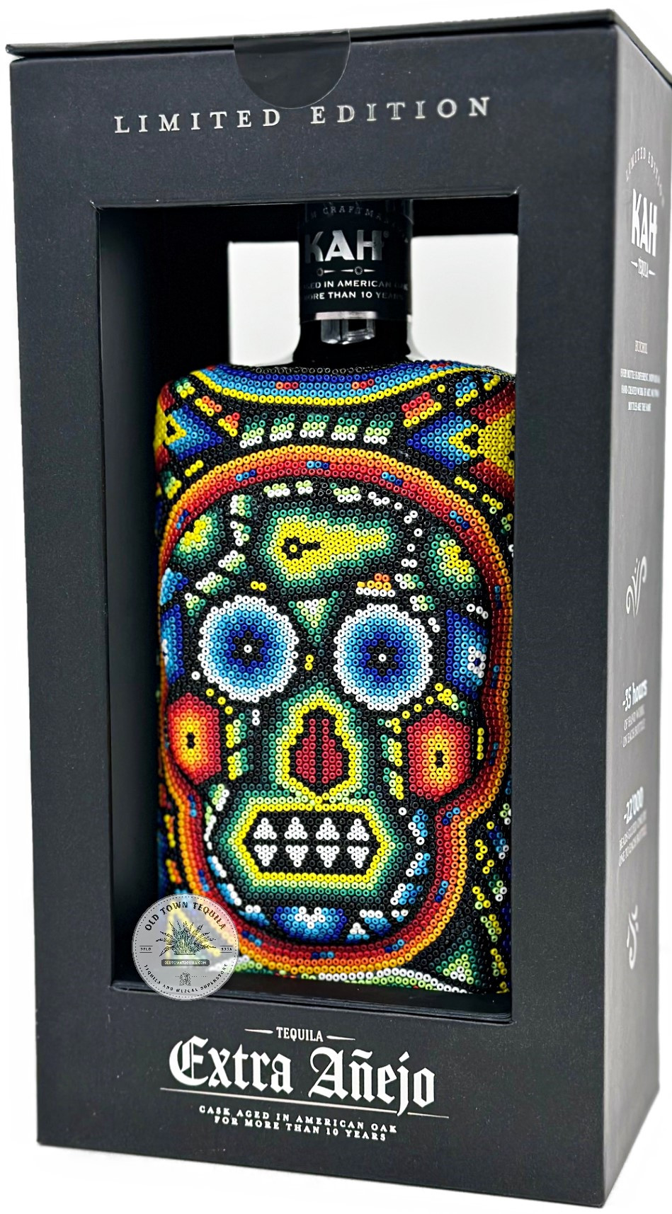 Kah Extra Anejo Tequila (green) - Old Town Tequila