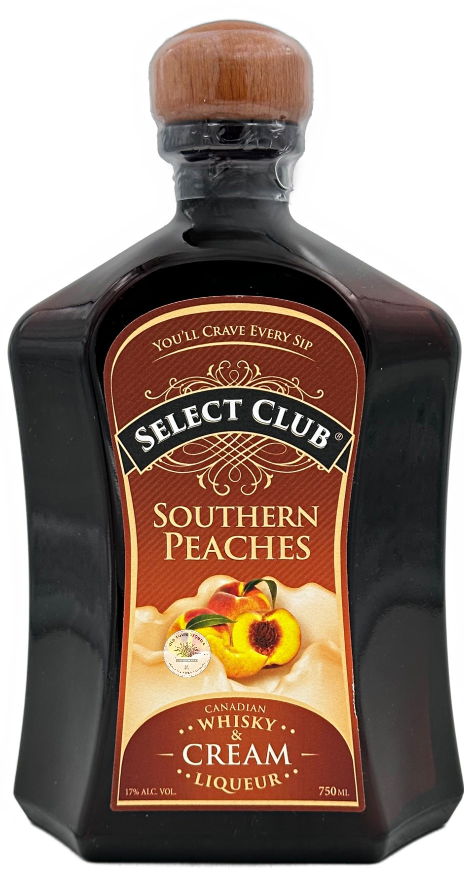 Select Club Southern Peaches Whisky & Cream Liqueur - Old Town Tequila