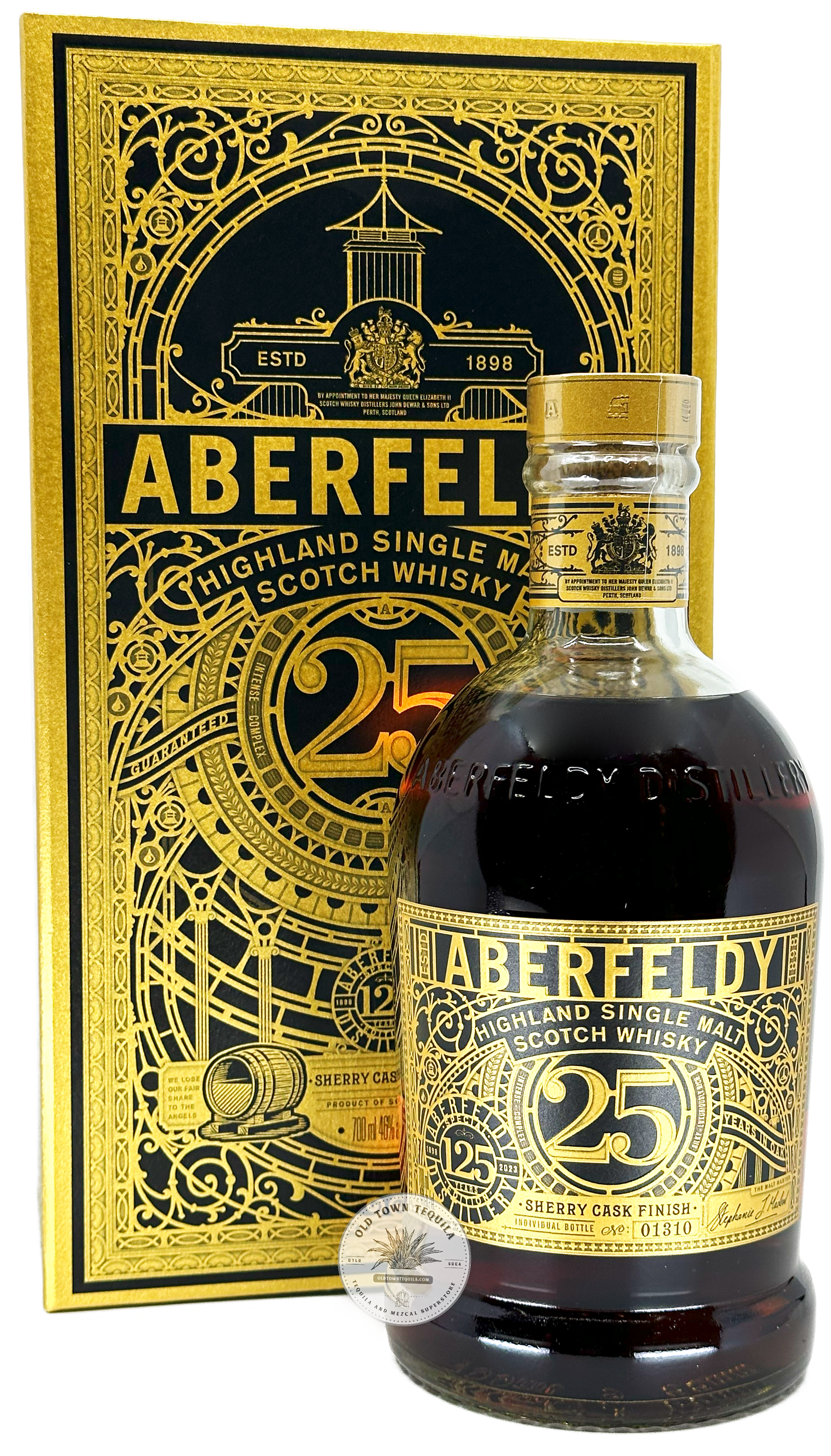 Aberfeldy 25 Year Old - 125th Anniversary Limited Edition 700ml - Old ...